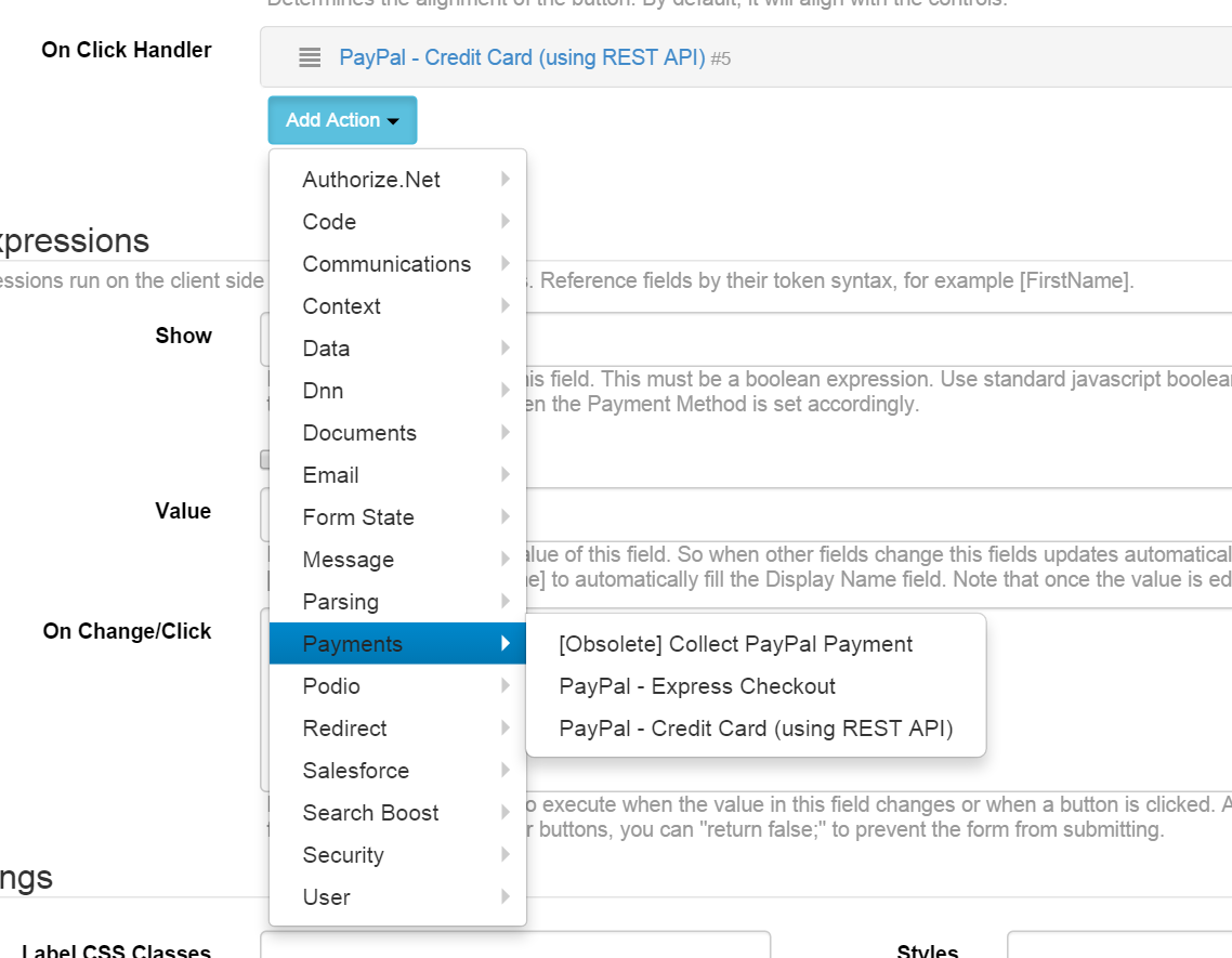 PayPal - Credit Card (using REST API) | DNN Sharp Documentation Center